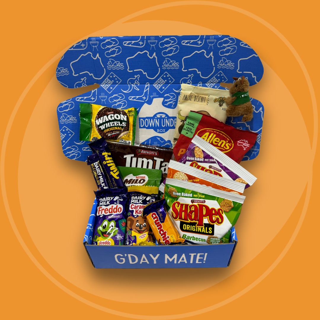 Standard Aussie Care Package – Down Under Box